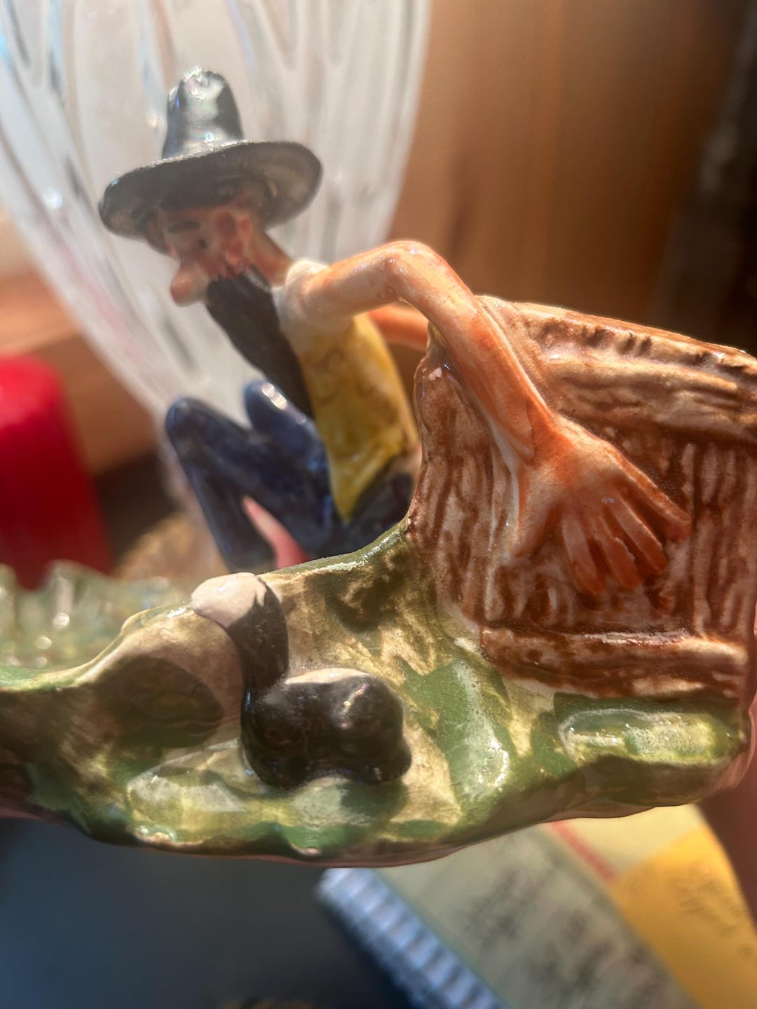 Hillbilly Figurine Signed by Paul Webb, Imperial Porcelain, Copyright ...