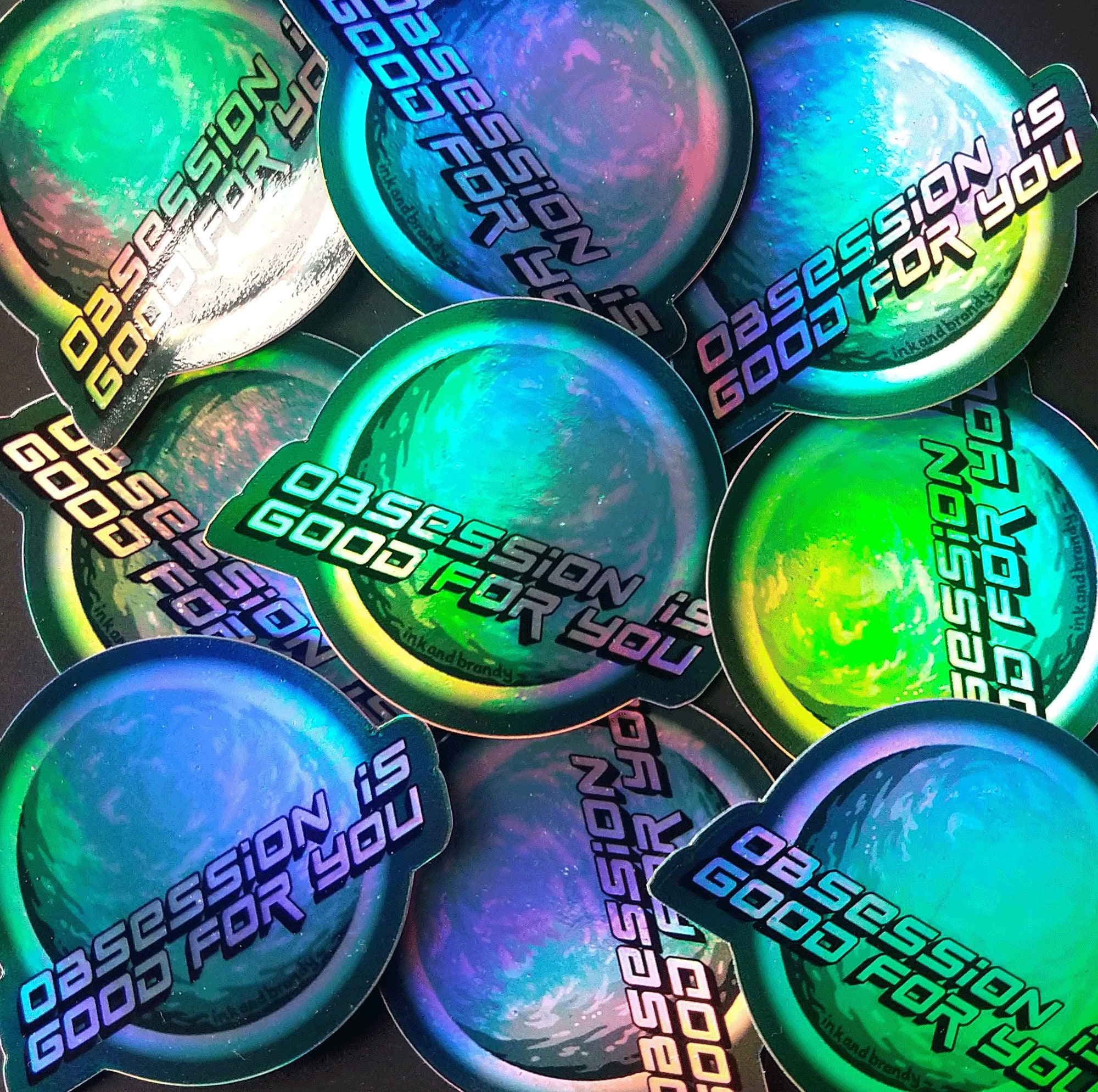 KGLW Kepler-22b Holographic Vinyl Sticker, Bomb Proof Slap - Etsy