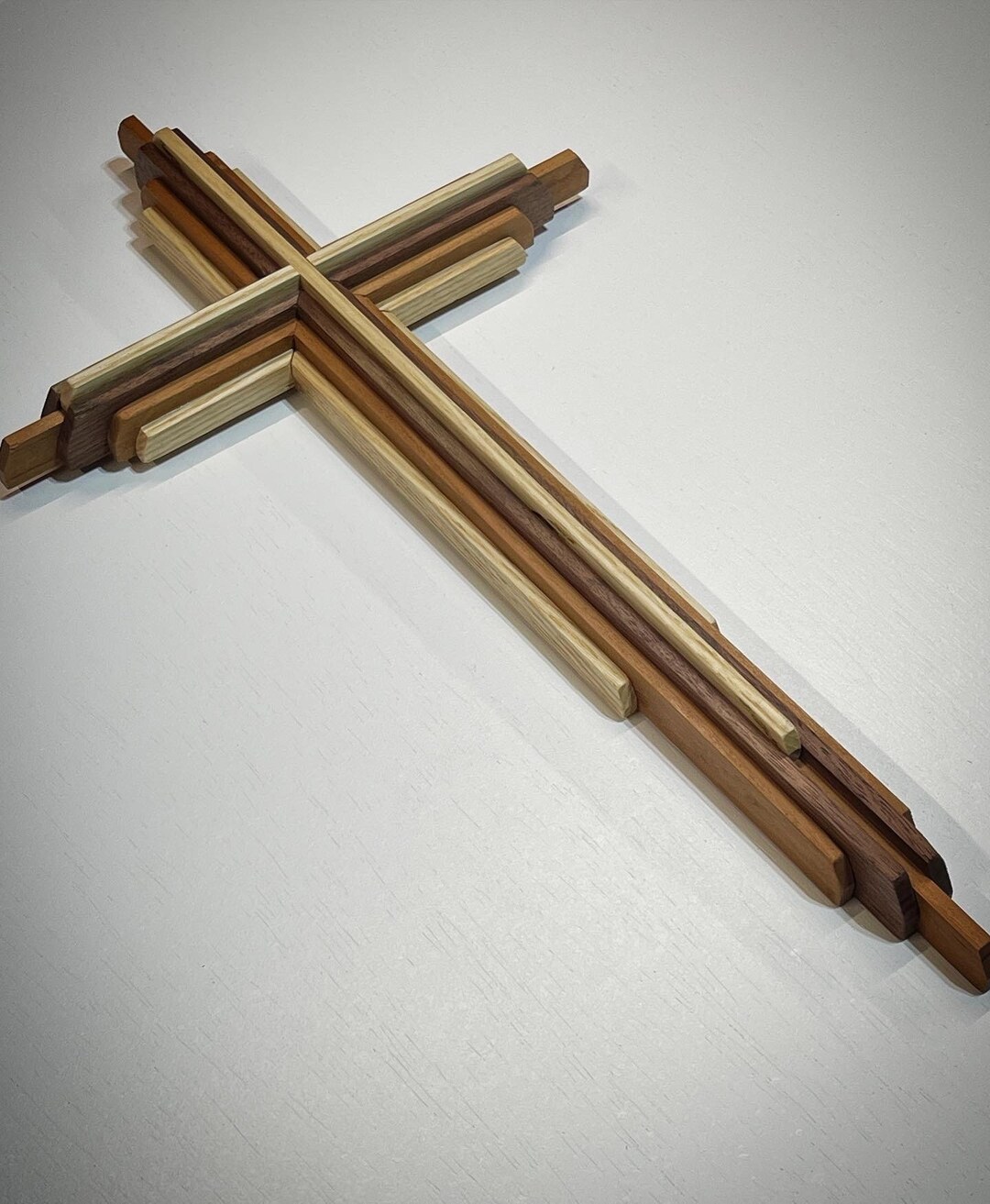 Layered Wooden Cross - Etsy