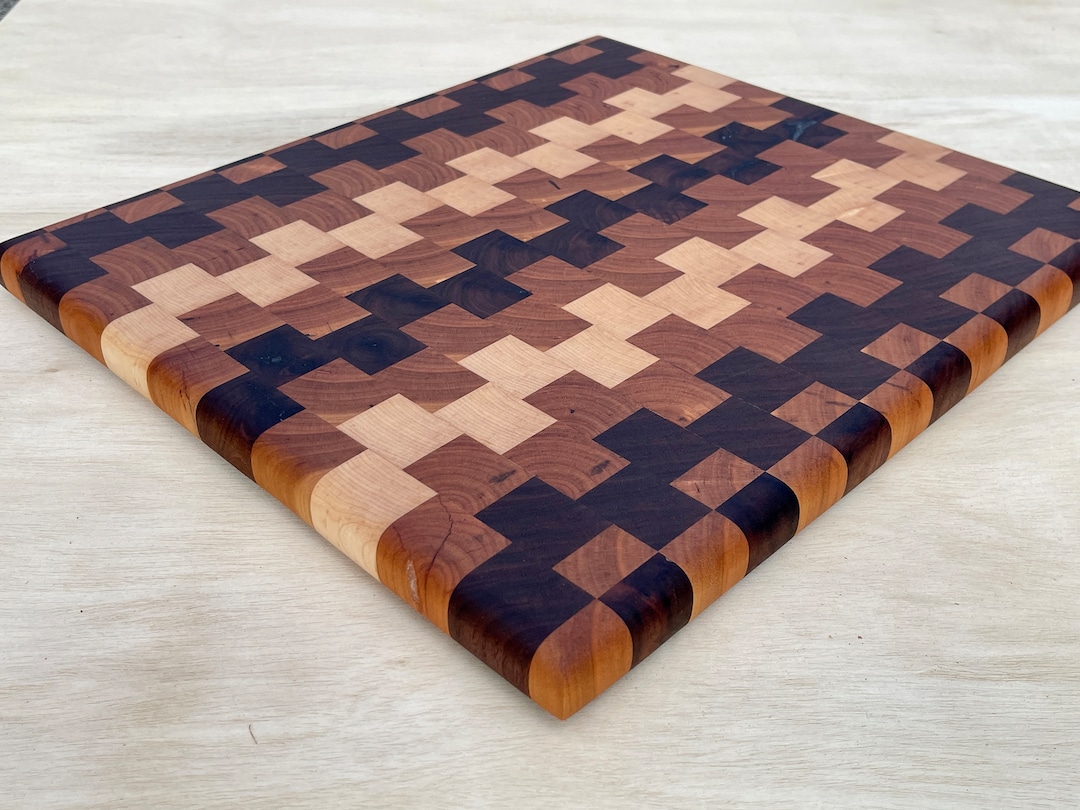 End Grain Cutting Board - Etsy