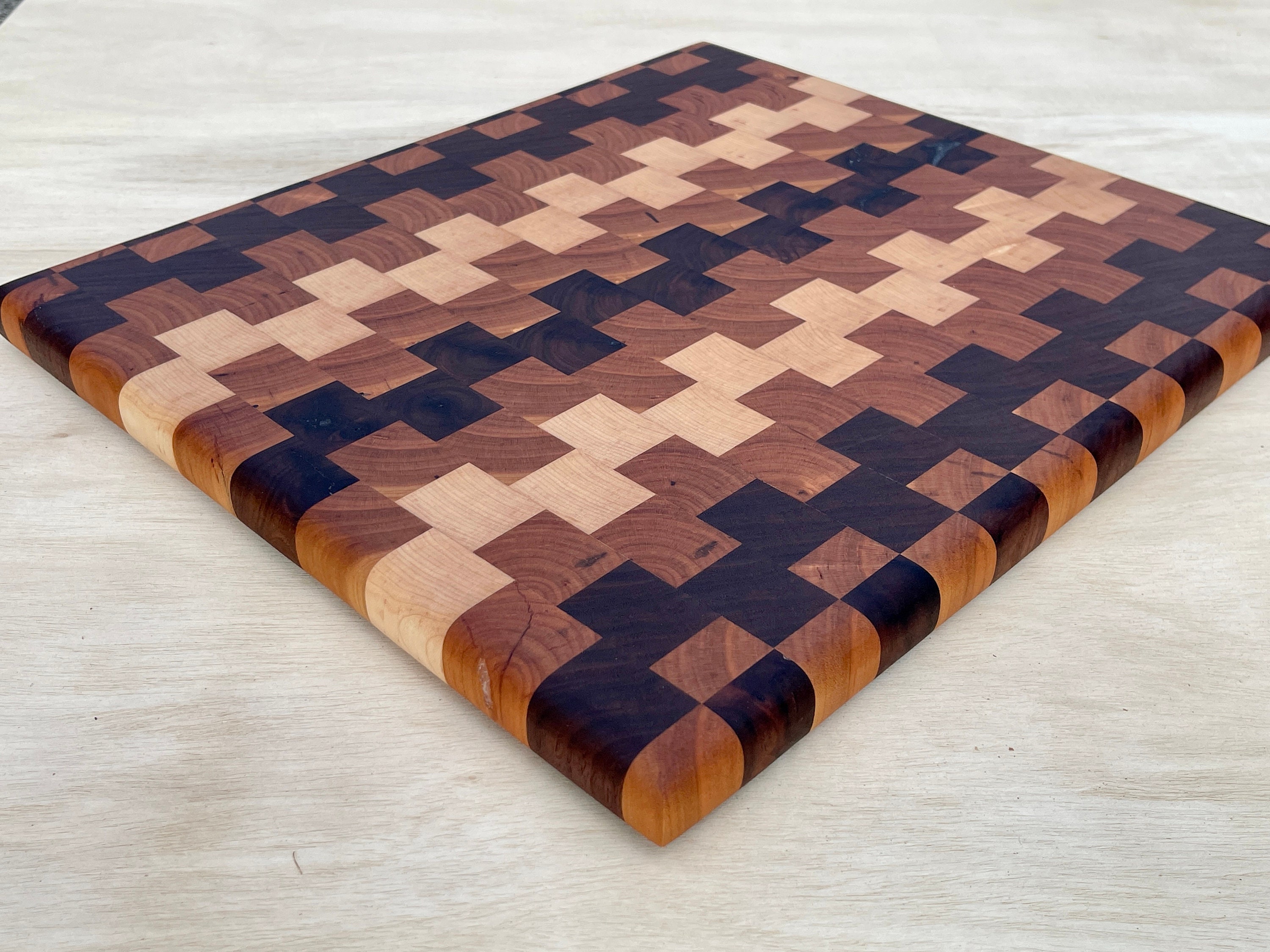 End Grain Cutting Board - Etsy