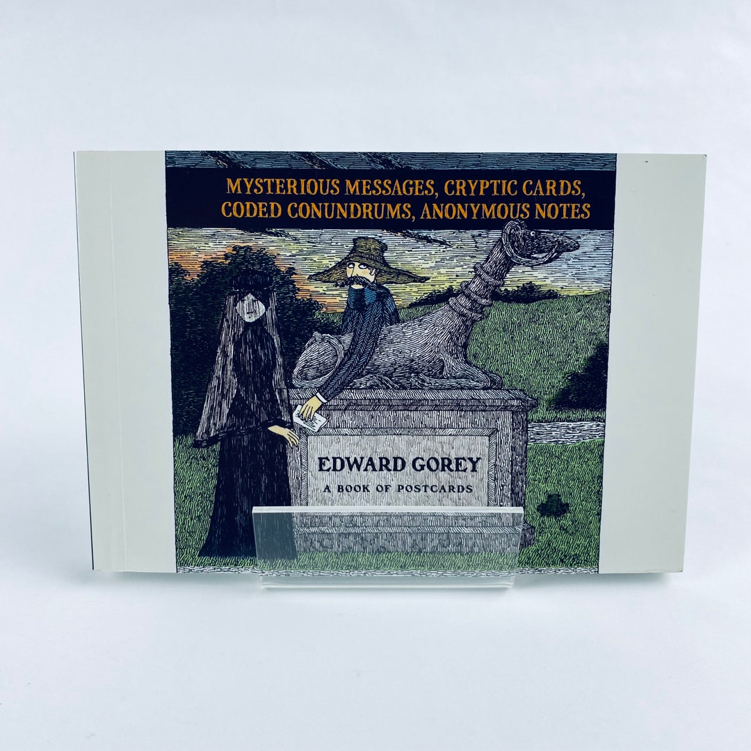 Edward Gorey Book of Postcards: Mysterious Messages, Cryptic Cards ...