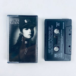 Janet Jackson Cassette Tapes, You Choose: Control, Rhythm Nation, Janet ...