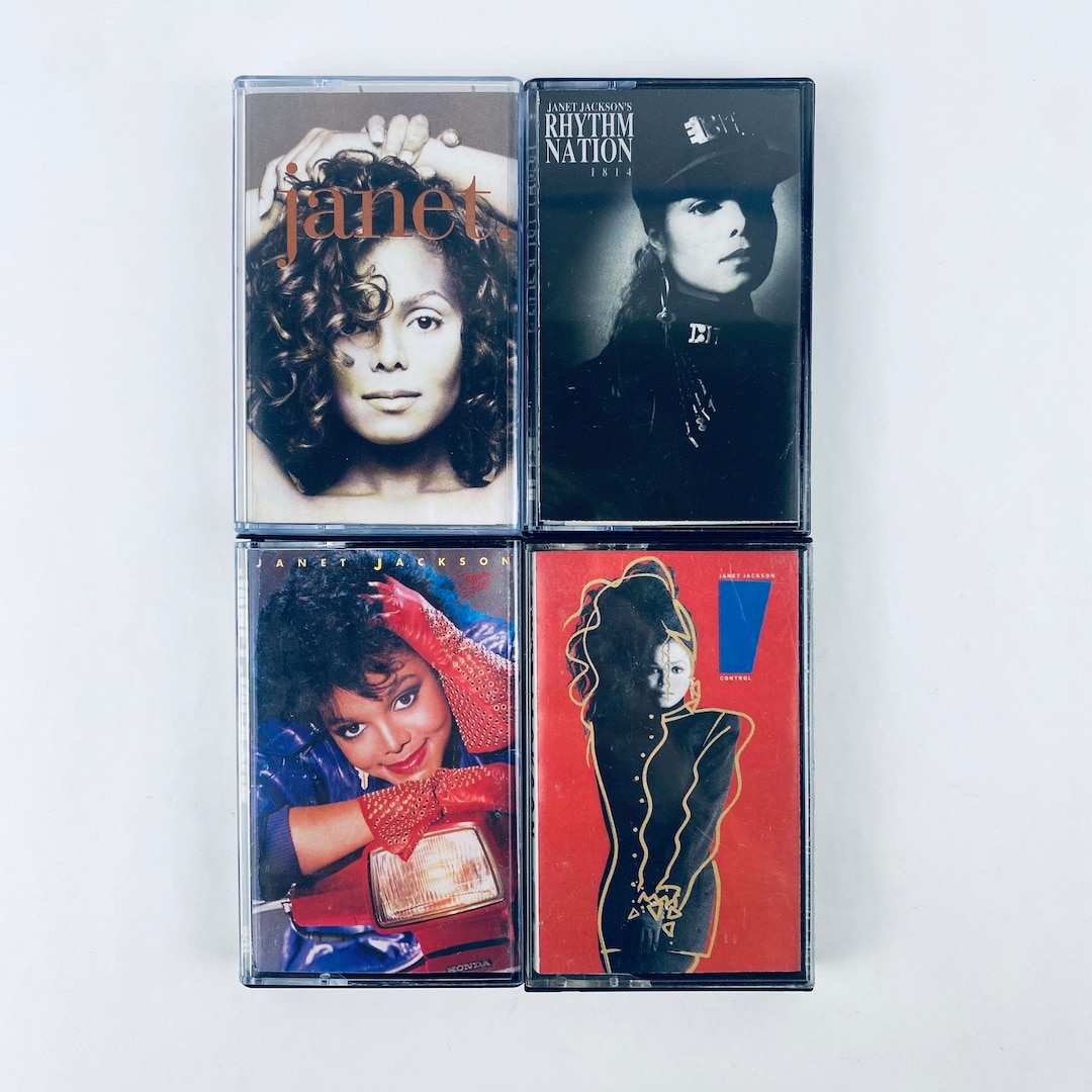 Janet Jackson Cassette Tapes, You Choose: Control, Rhythm Nation, Janet ...