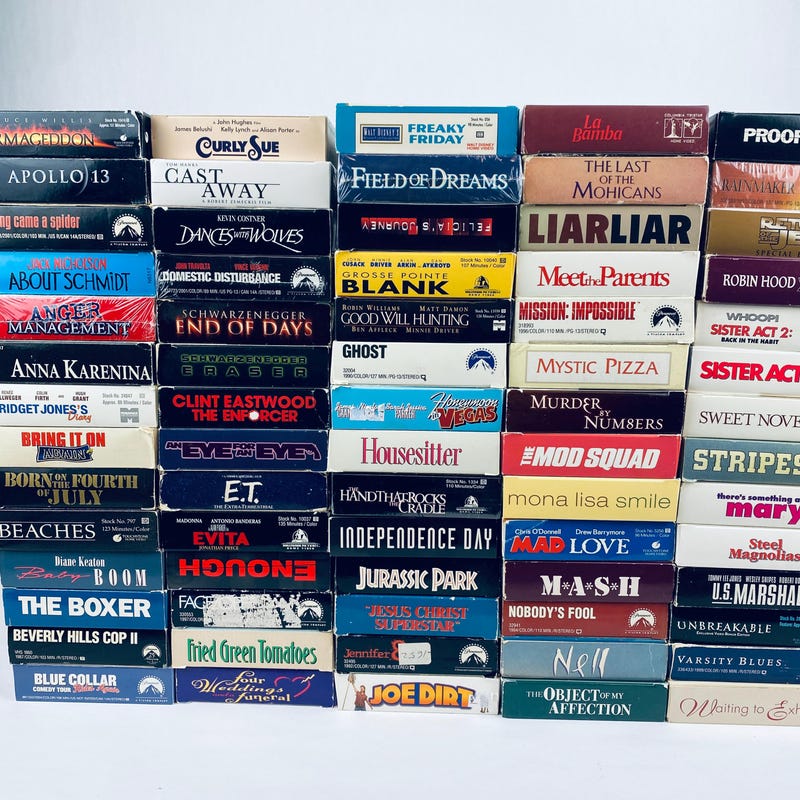 Modern Vhs Movies - Etsy