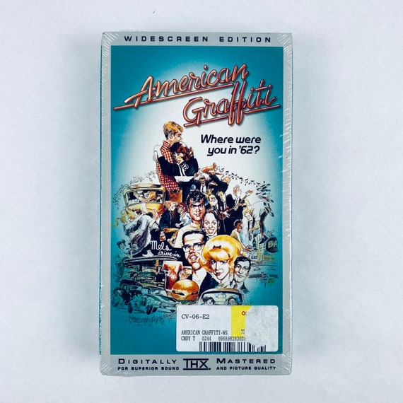 American Graffiti VHS NEW & SEALED Vintage 90s Movie - Etsy