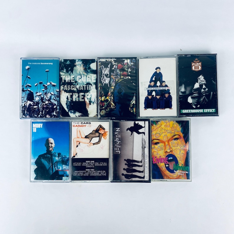 New Wave, Synth, Electronic, Punk, Pop 80s Cassette Tapes, TESTED ...
