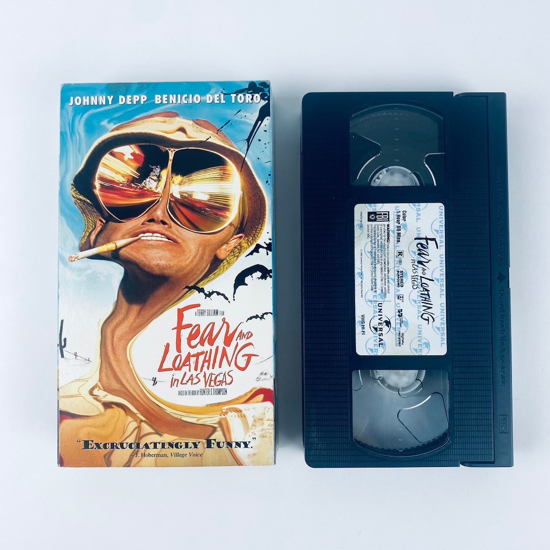Fear and Loathing in Las Vegas VHS - TESTED & WORKING - Johnny Depp ...