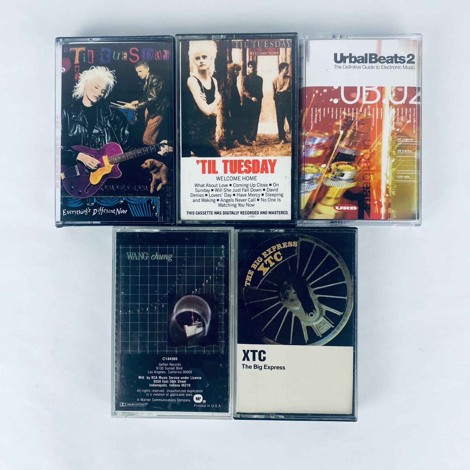 New Wave, Synth, Electronic, Punk, Pop 80s Cassette Tapes, TESTED ...