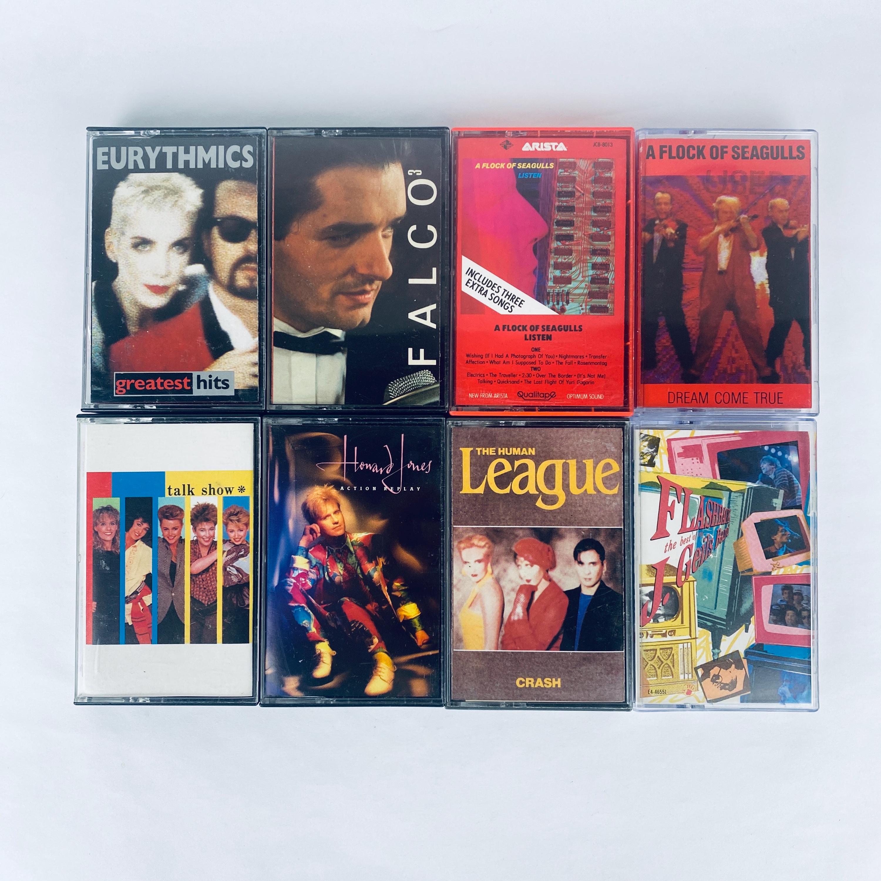 New Wave, Synth, Electronic, Punk, Pop 80s Cassette Tapes, TESTED ...