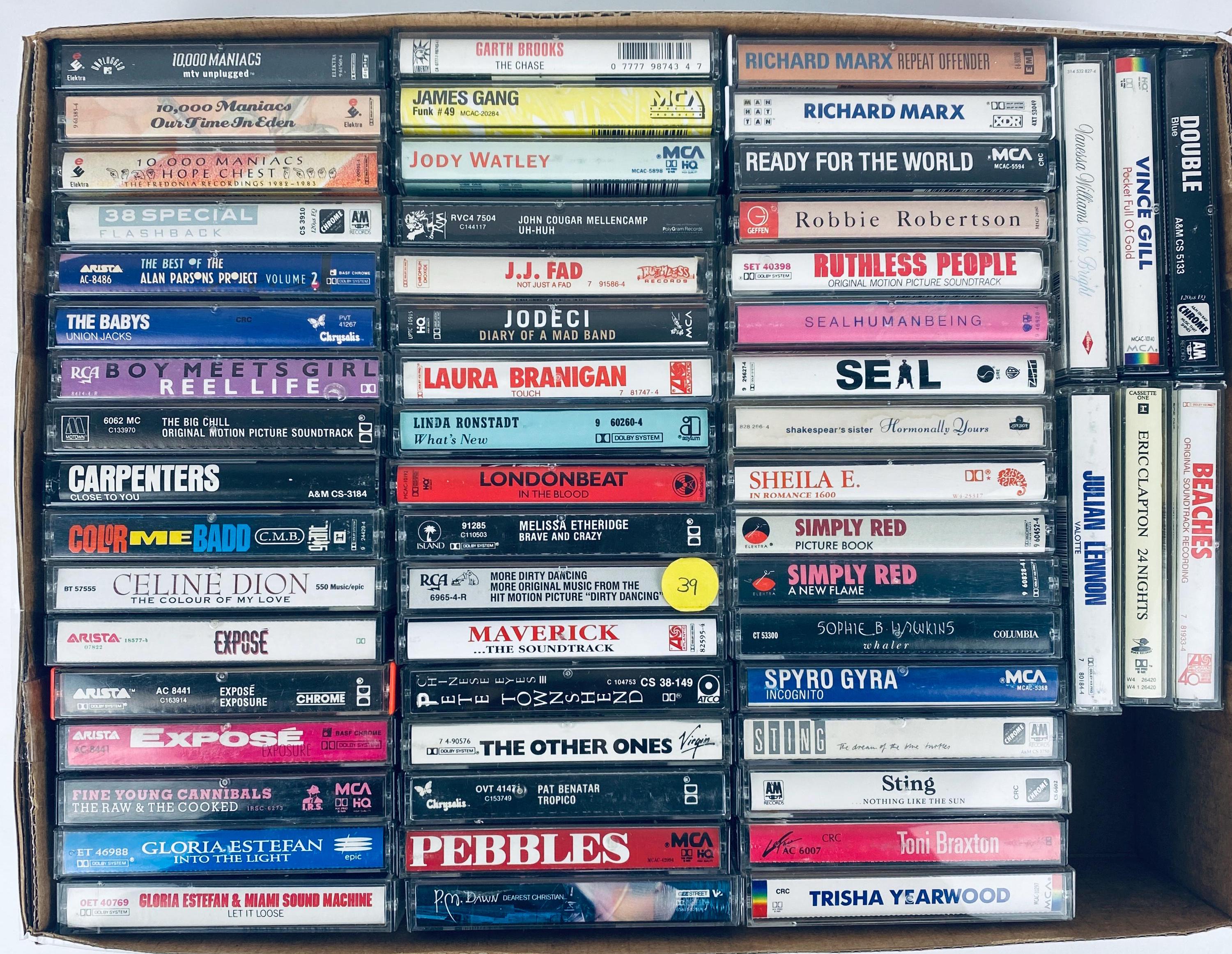 80s 90s Cassette Tapes, 5.50 EACH, Mix & Match: All Genres Pop Rock Hip ...