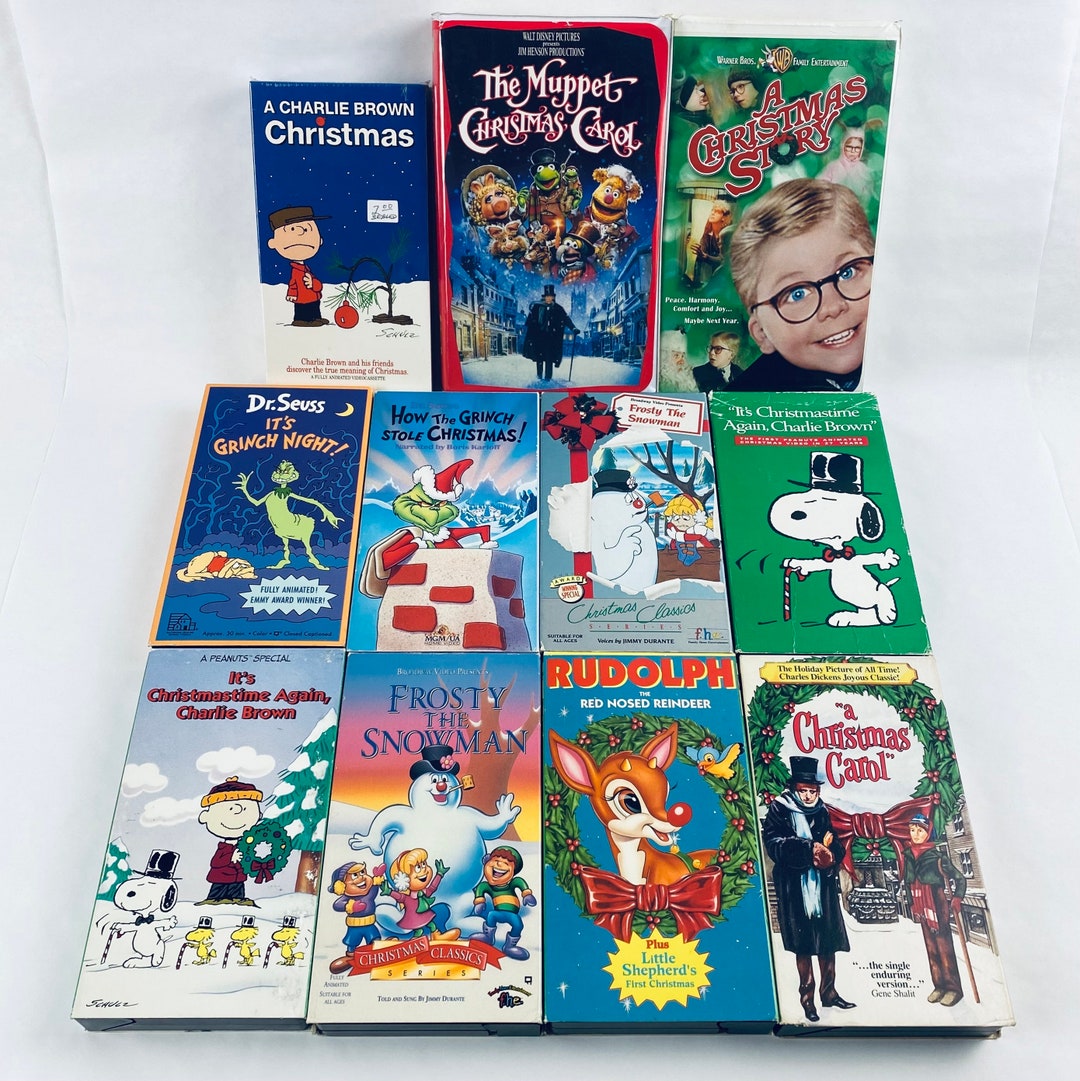 Vintage Christmas VHS, Build Your Own Lot: A Christmas Story, Muppets ...
