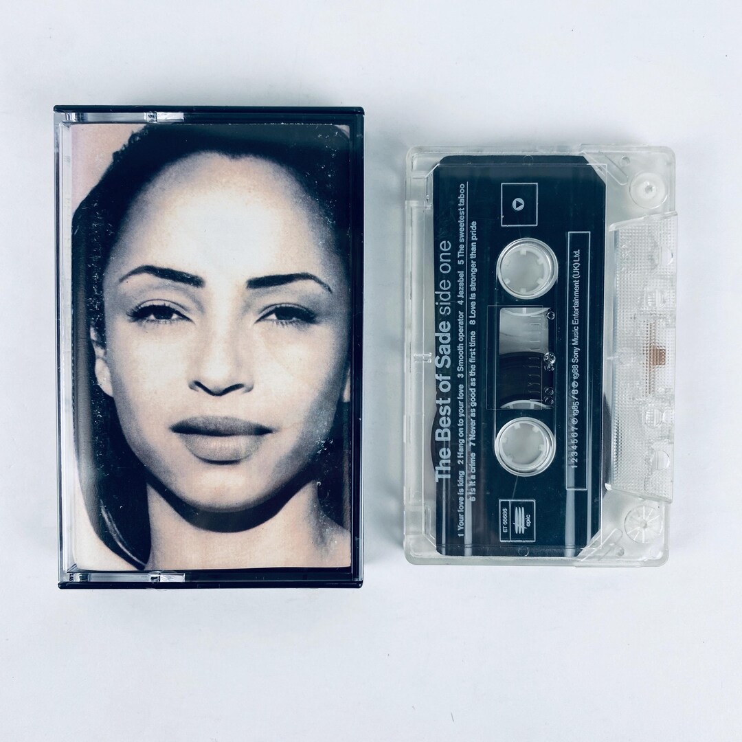 Sade the Best of Sade Cassette Tape 1988 80s, Smooth Operator, Jezebel ...