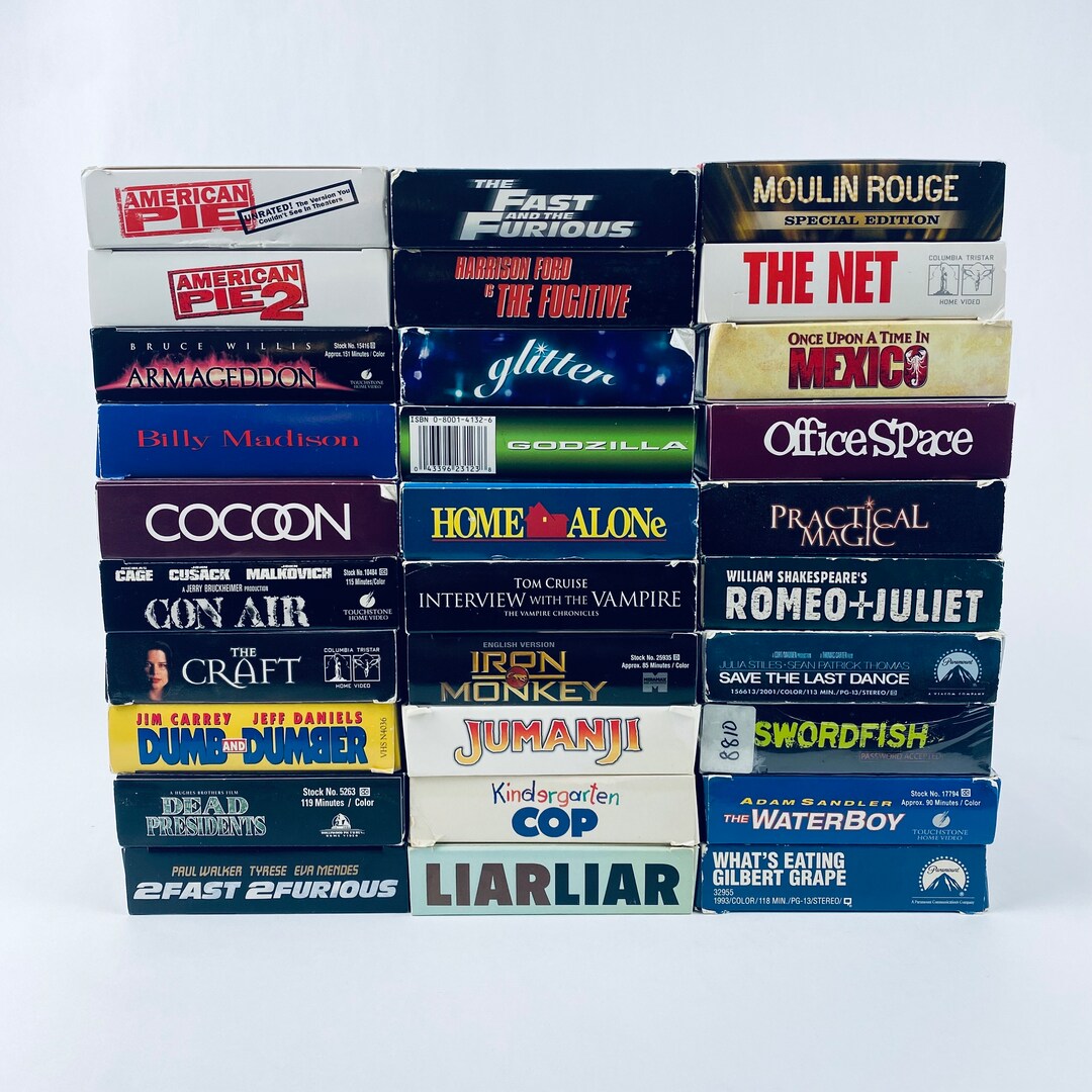 90s VHS Movies, You Choose: the Craft, Boogie Nights, Bottle Rocket ...