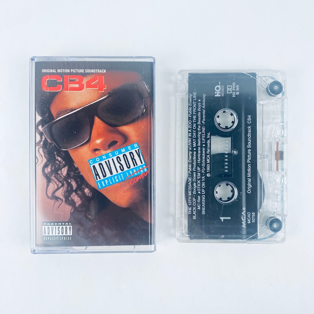 CB4 Soundtrack Cassette Tape, Original, USA, Vintage 90s, Hip Hop, Beastie Boys, Public Enemy ...