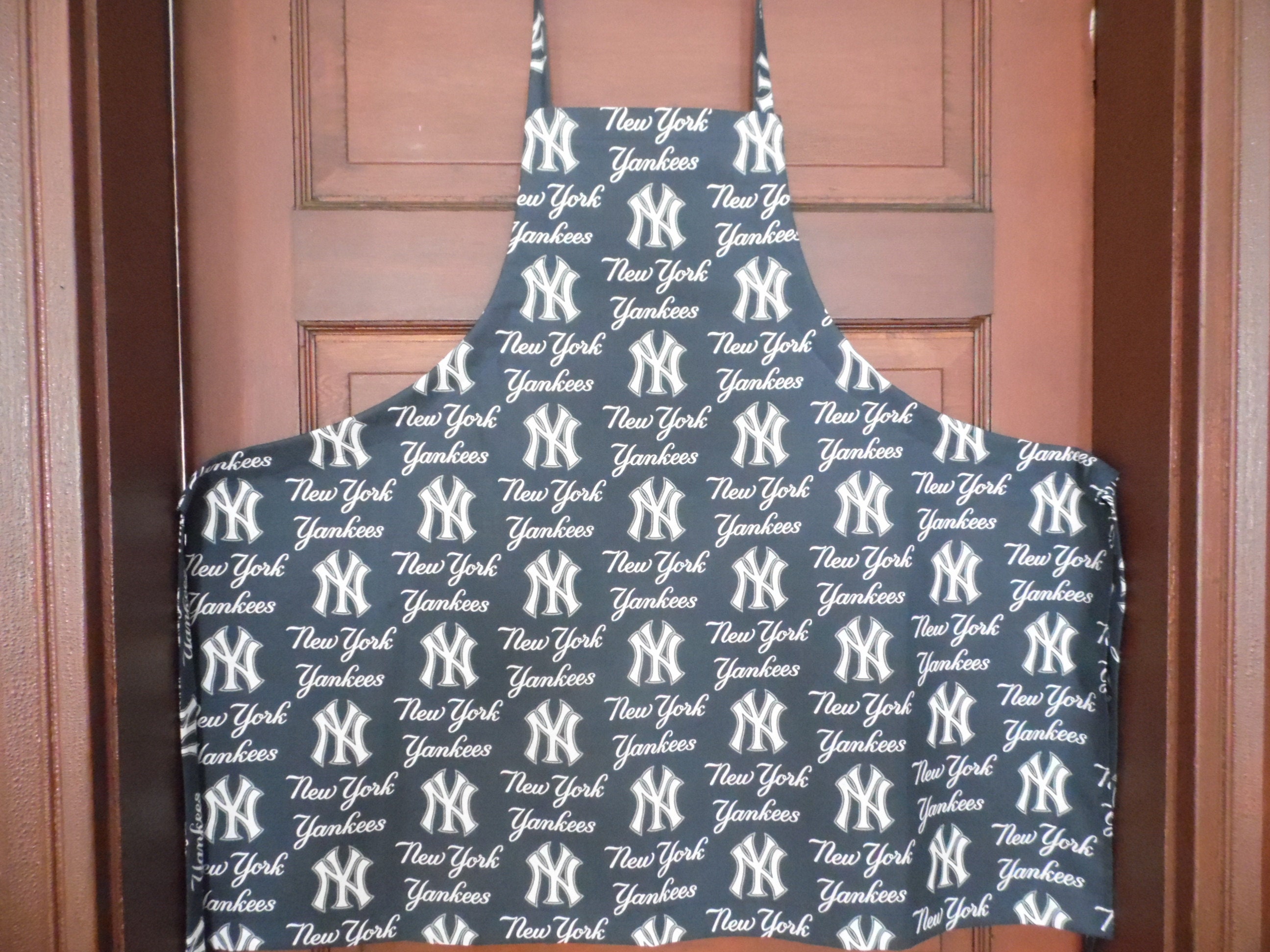 New York Yankees Barbecue Apron - Etsy