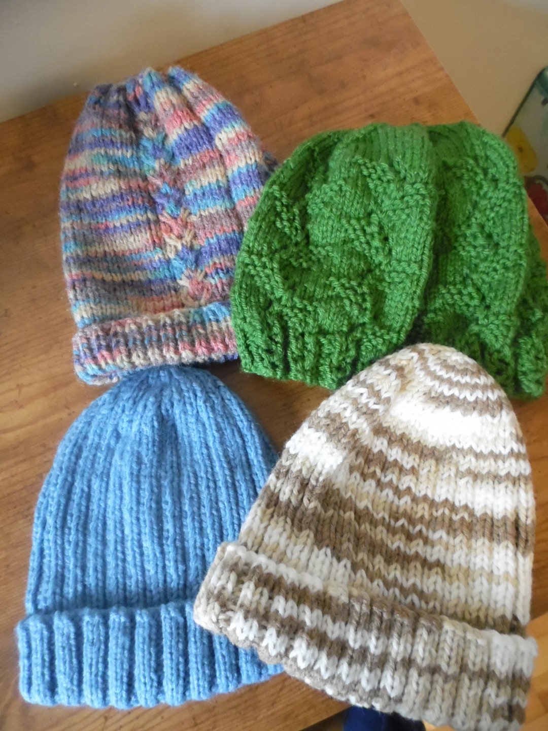 Classic Adult Knitted Winter Cap - Etsy