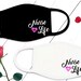 Nurse Life Face Mask With EKG Heart Nurse Practitioner Face - Etsy