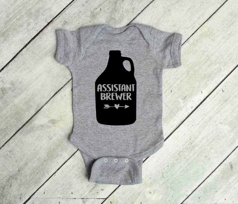 Assistant Brewer Baby Onesie® Funny Beer Themed Baby Onesie - Etsy
