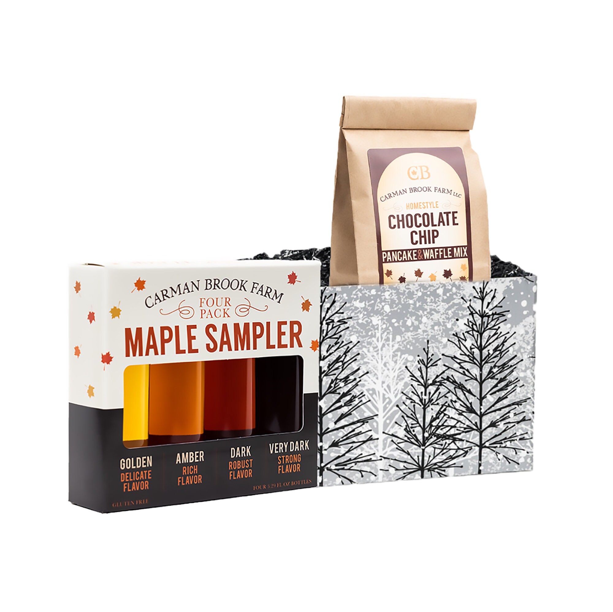 Food Gift Basket Maple Syrup Sampler & Pancake Mix Sample - Etsy