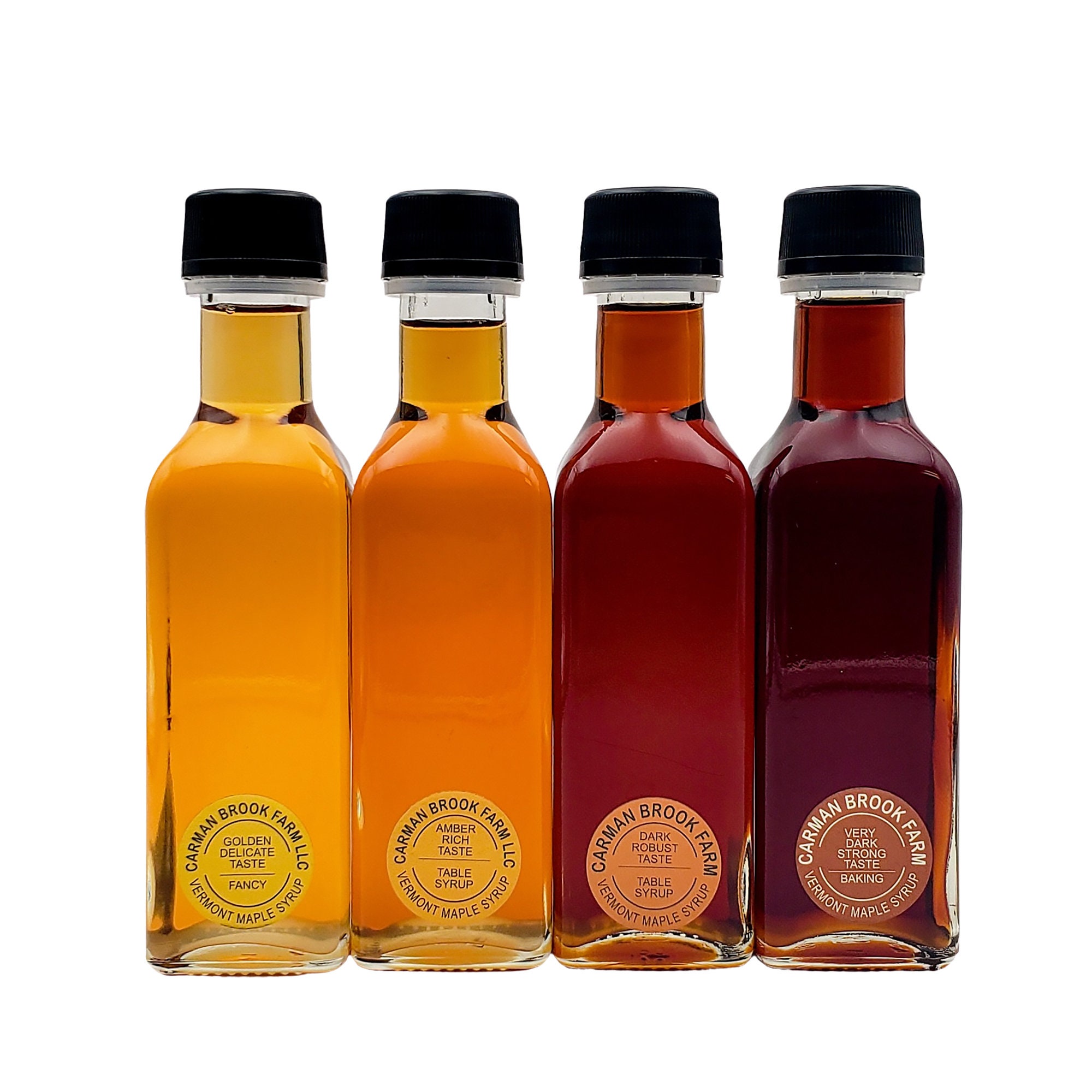 4 Pack Sampler Vermont Maple Syrup Sample Set Gift - Etsy Canada