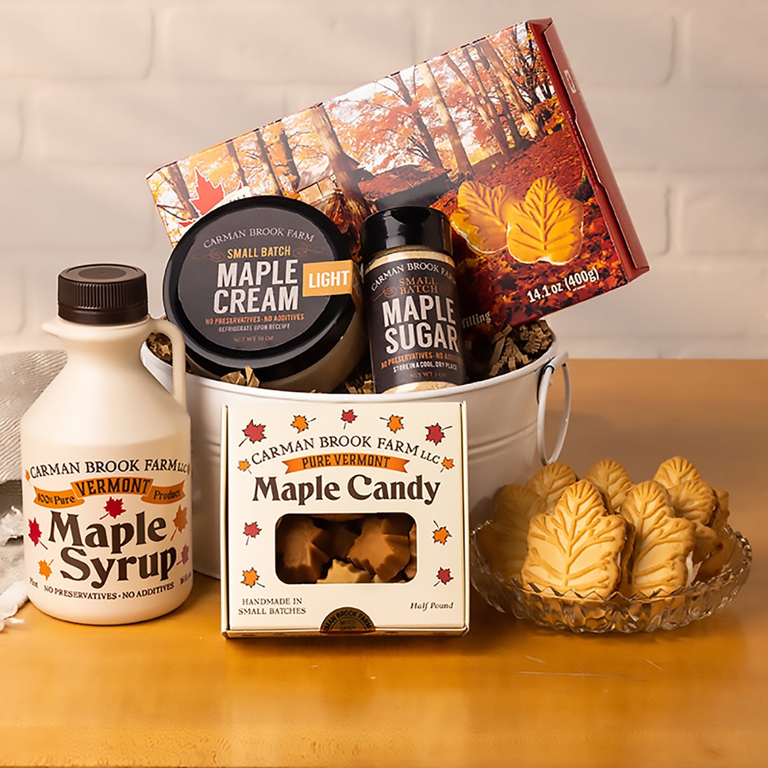 Fall Gift Basket Full of Maple Goodies - Etsy