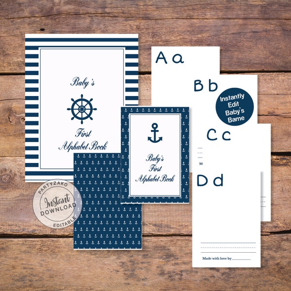 Nautical Abc - Etsy