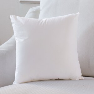 Pillow Insert - 24x24 Square Pillow Insert - Poly/feather/blend ...