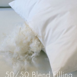 Pillow Insert - 24x24 Square Pillow Insert - Poly/feather/blend ...