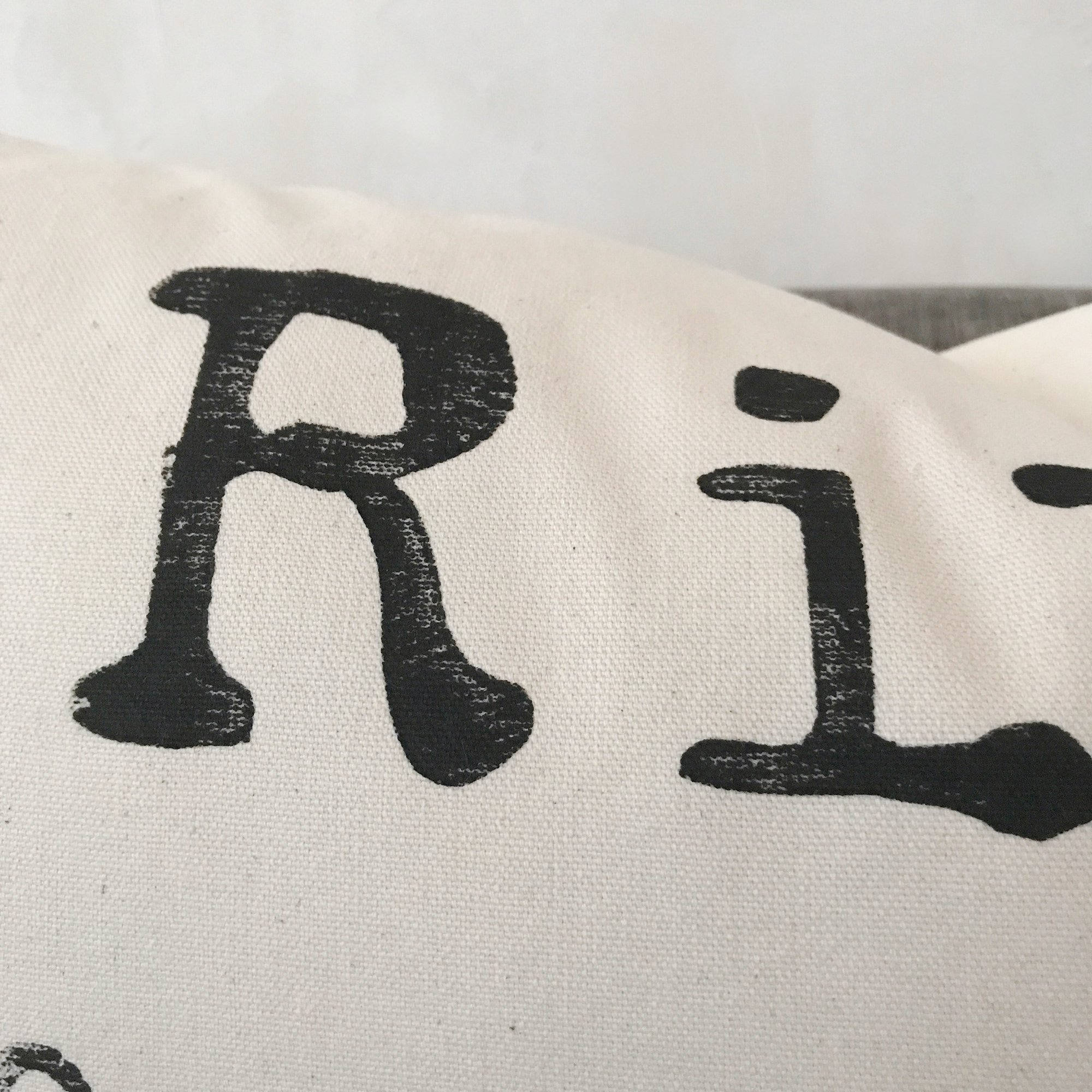 Block Print River Luxury Coordinate Decorative Pillow Cover ...