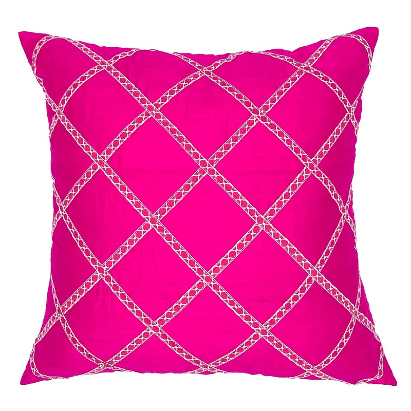 Fuschia Pillow - Etsy