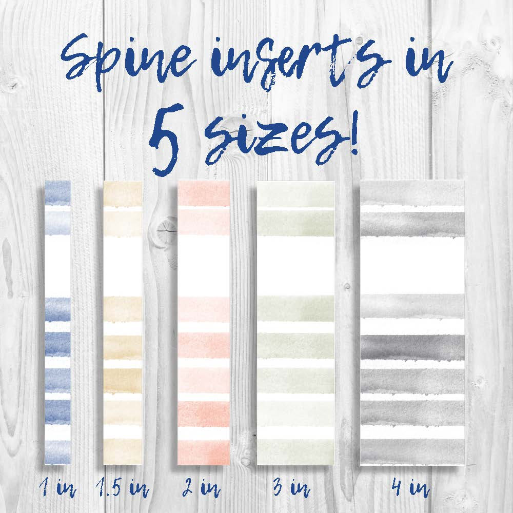 Set of 15 Printable Binder Covers/inserts W/ Spines | Free Font ...