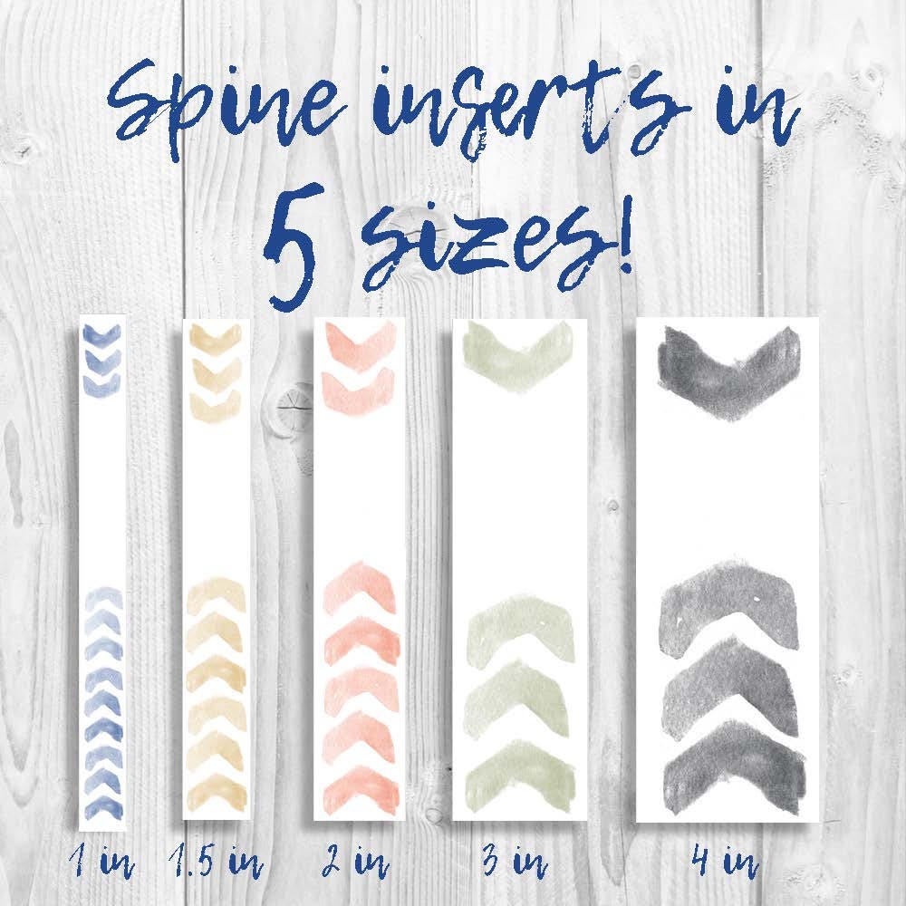 Set of 15 Printable Binder Covers/inserts W/ Spines | Free Font ...