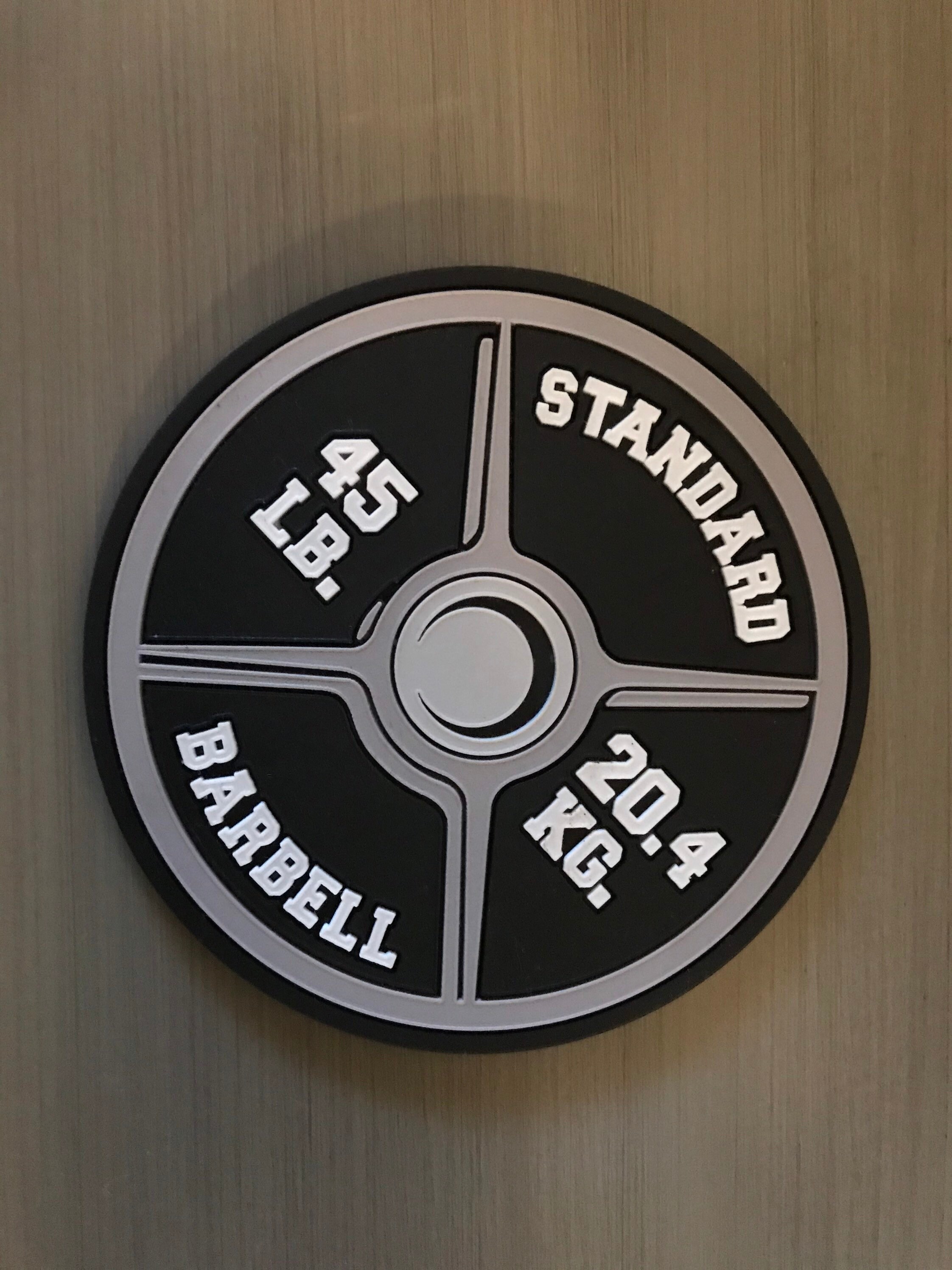 45 Lb Barbell Weight Coasters Awesome Gifts - Etsy
