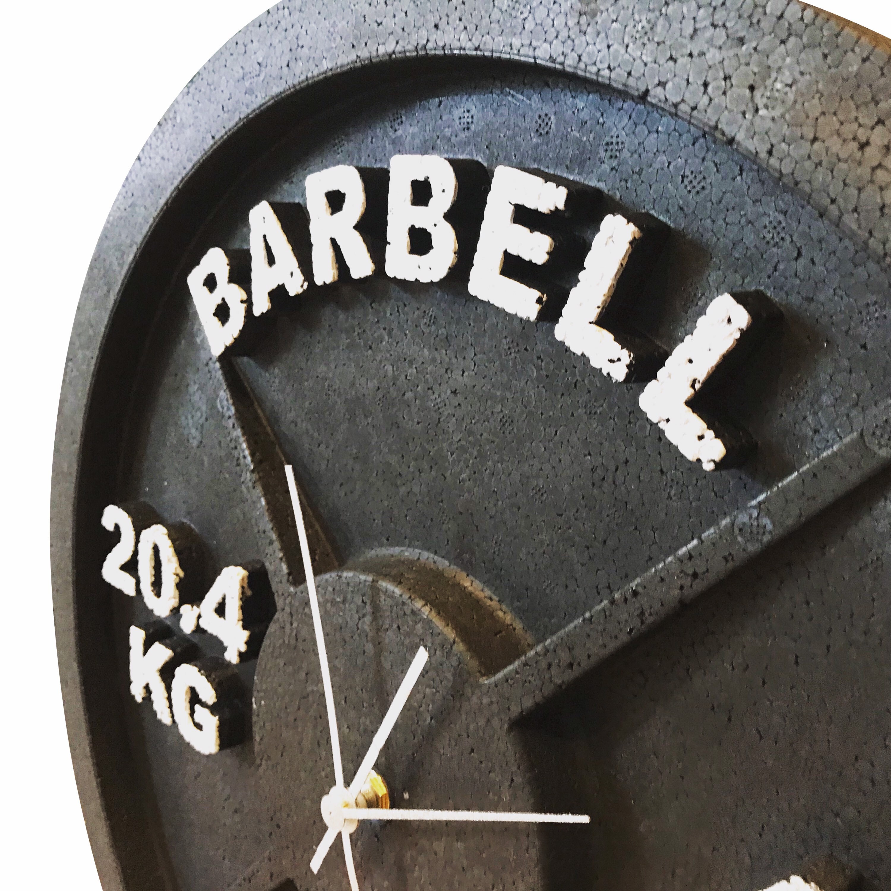 Barbell Wall Clock - Etsy