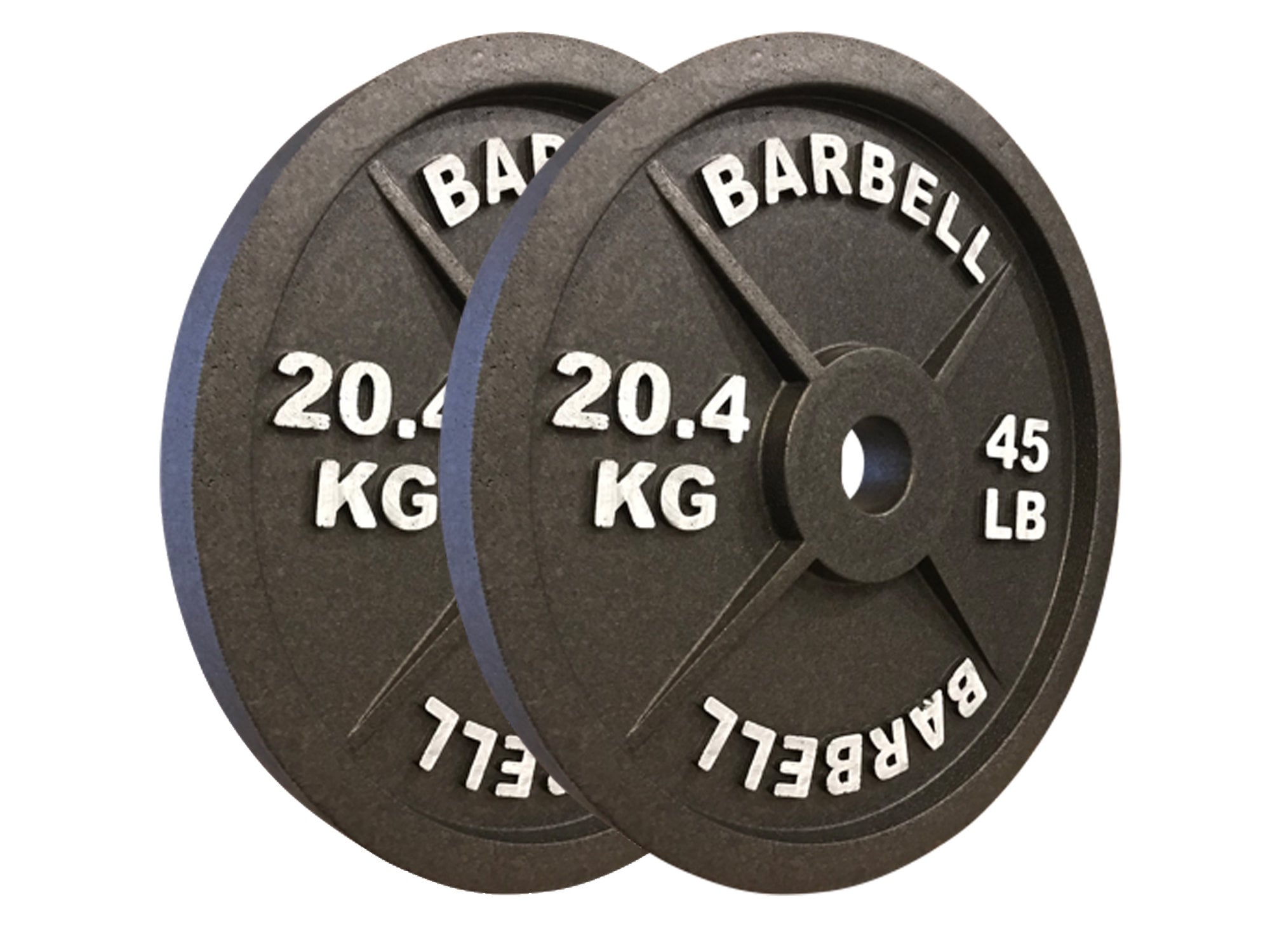 Fake Weights 1 Pair 45lb Barbell Prop Weights Set No Returns - Etsy Polska