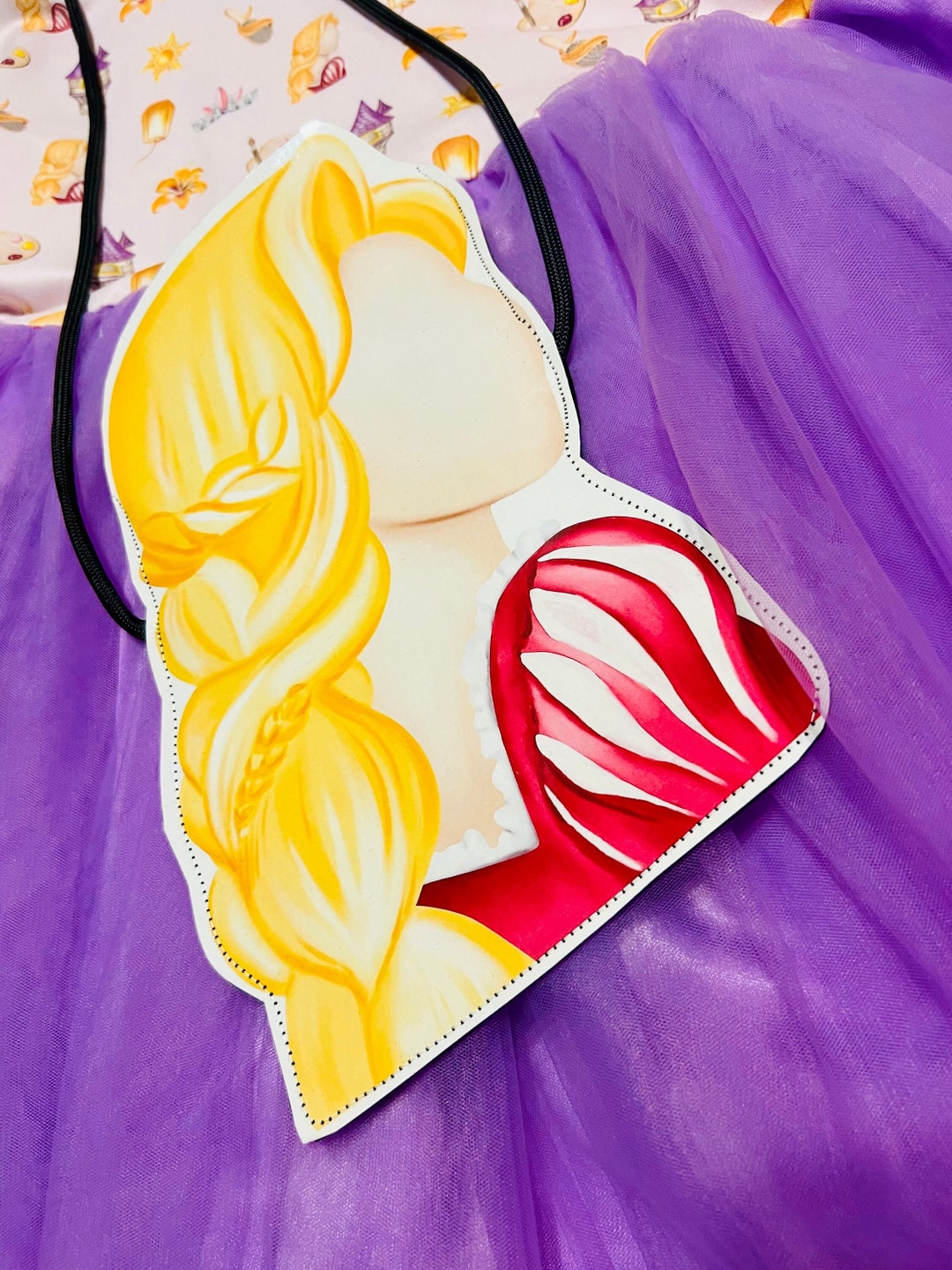 Rapunzel Purse for Little Girl Dress up Character Bag for Toddler ...