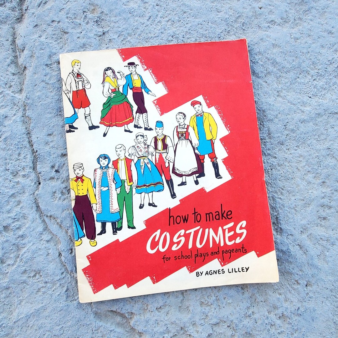 1946 Booklet How to Make Costumes for School Plays and Pageants - Etsy