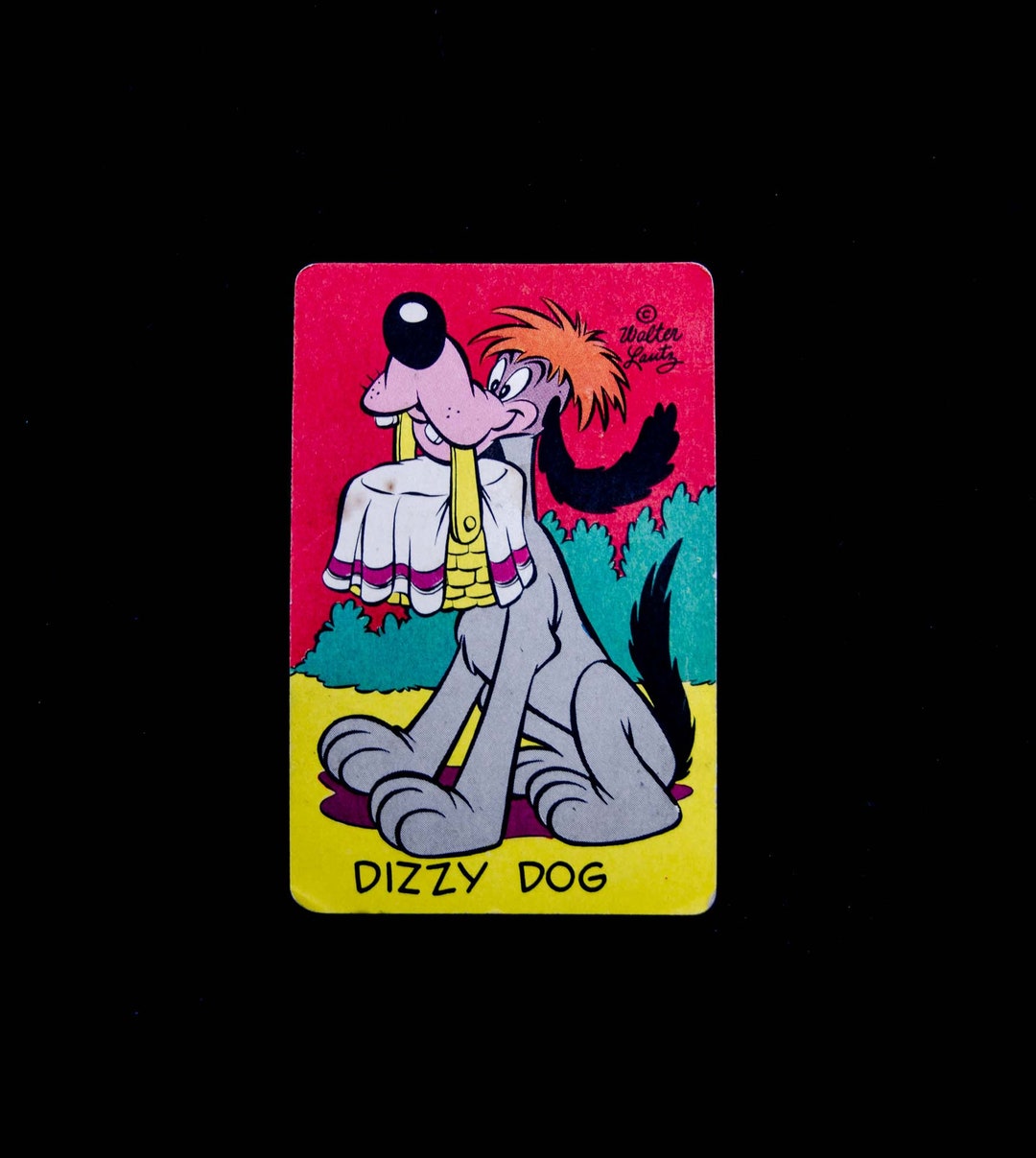 EXTREMELY RARE - 1953 Dizzy Dog Cartooning Card by Walter Lantz - Etsy