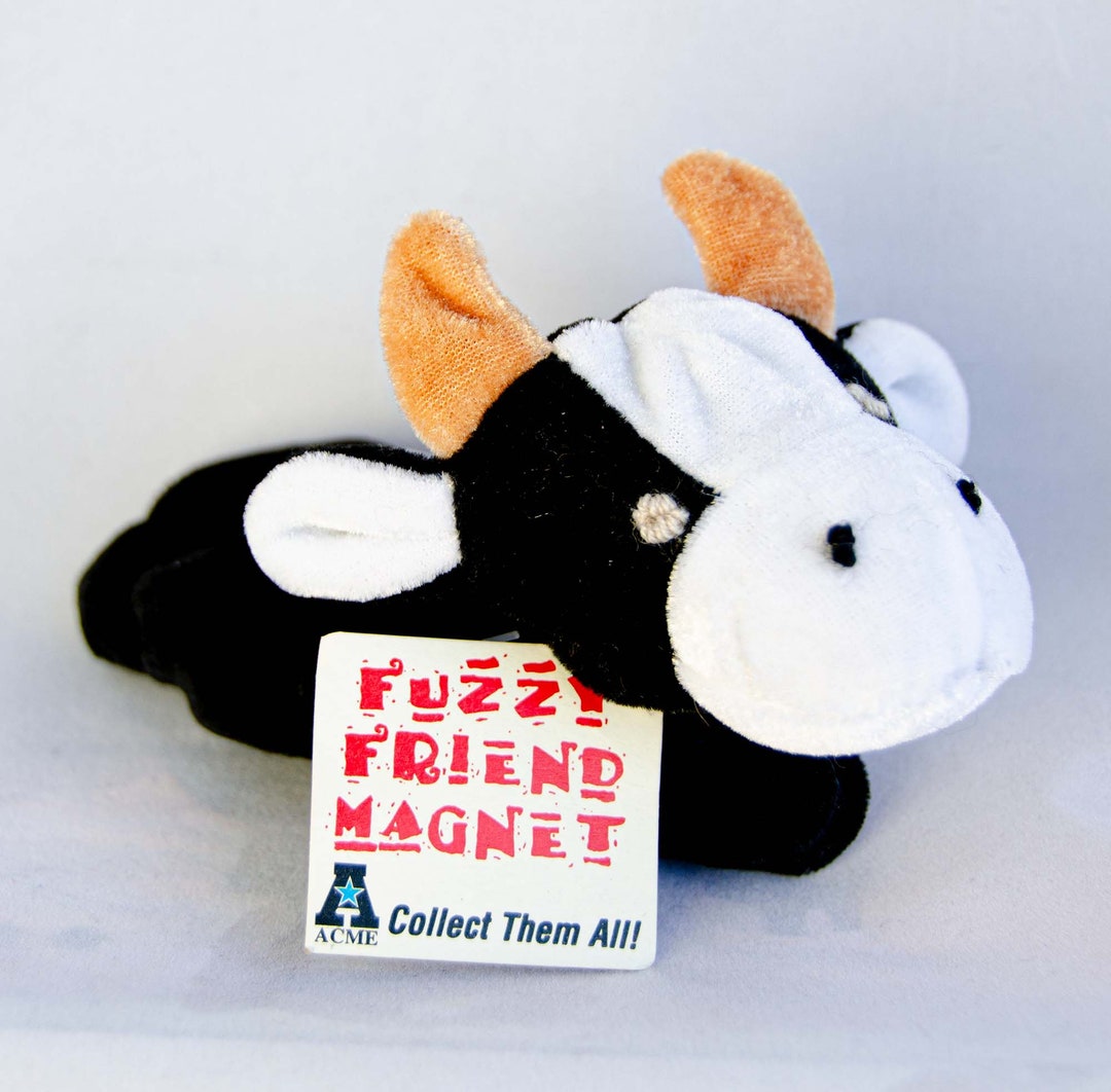 Fuzzy Friend Cow With Magnetic Hands and Feet - Etsy