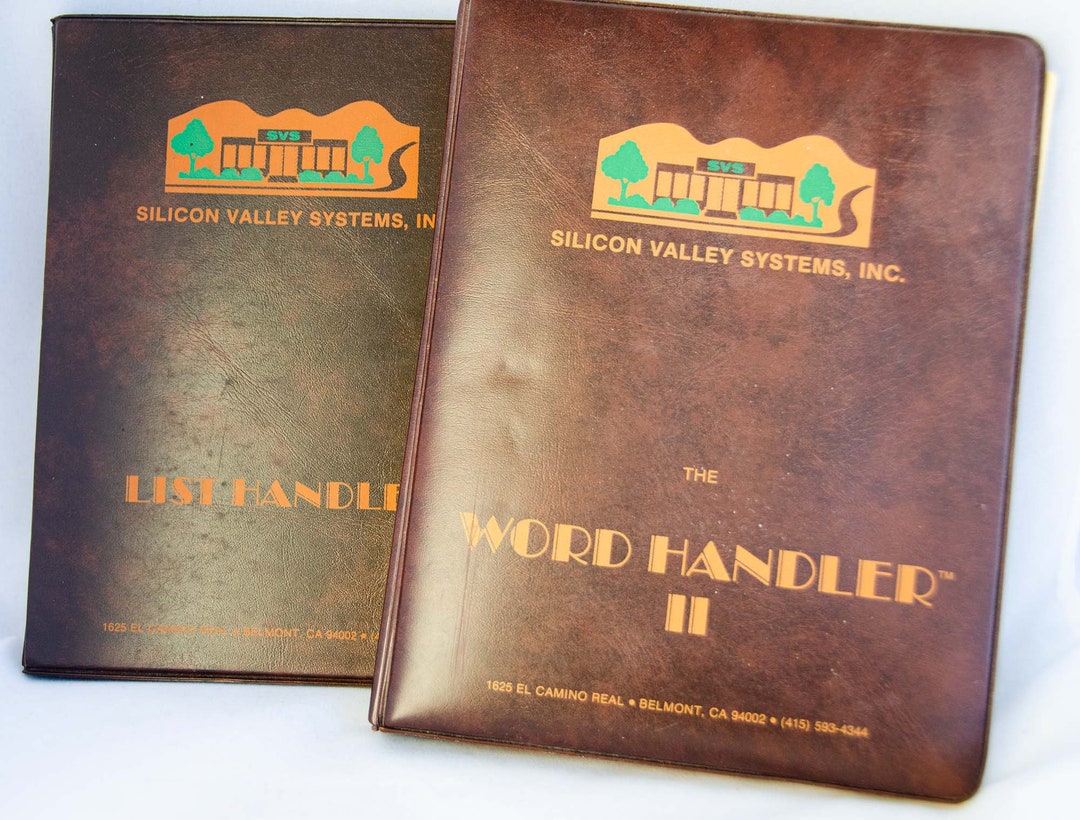 1981 Versions of List Handler and Word Handler II From Silicon Valley ...
