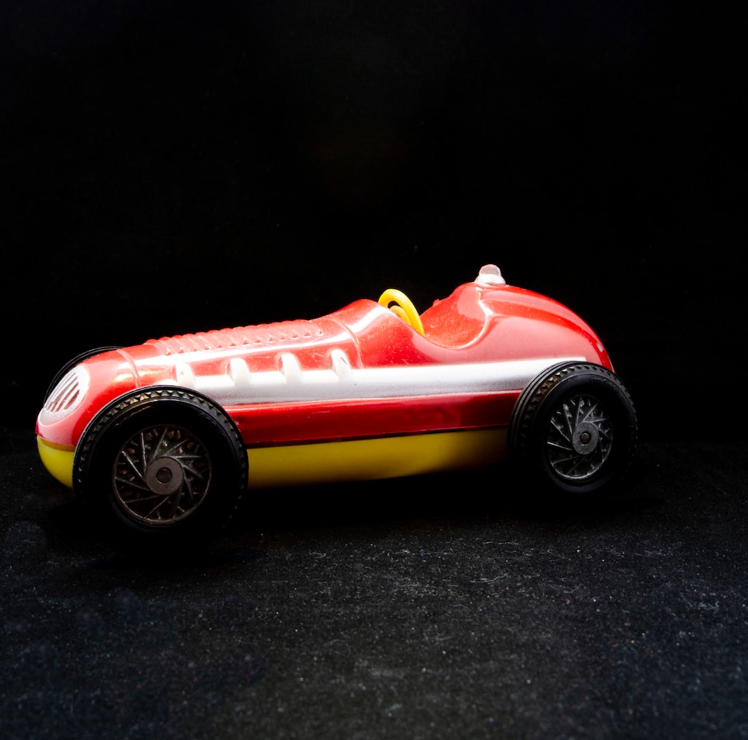 1950s Irwin Red Friction Race Car - Etsy