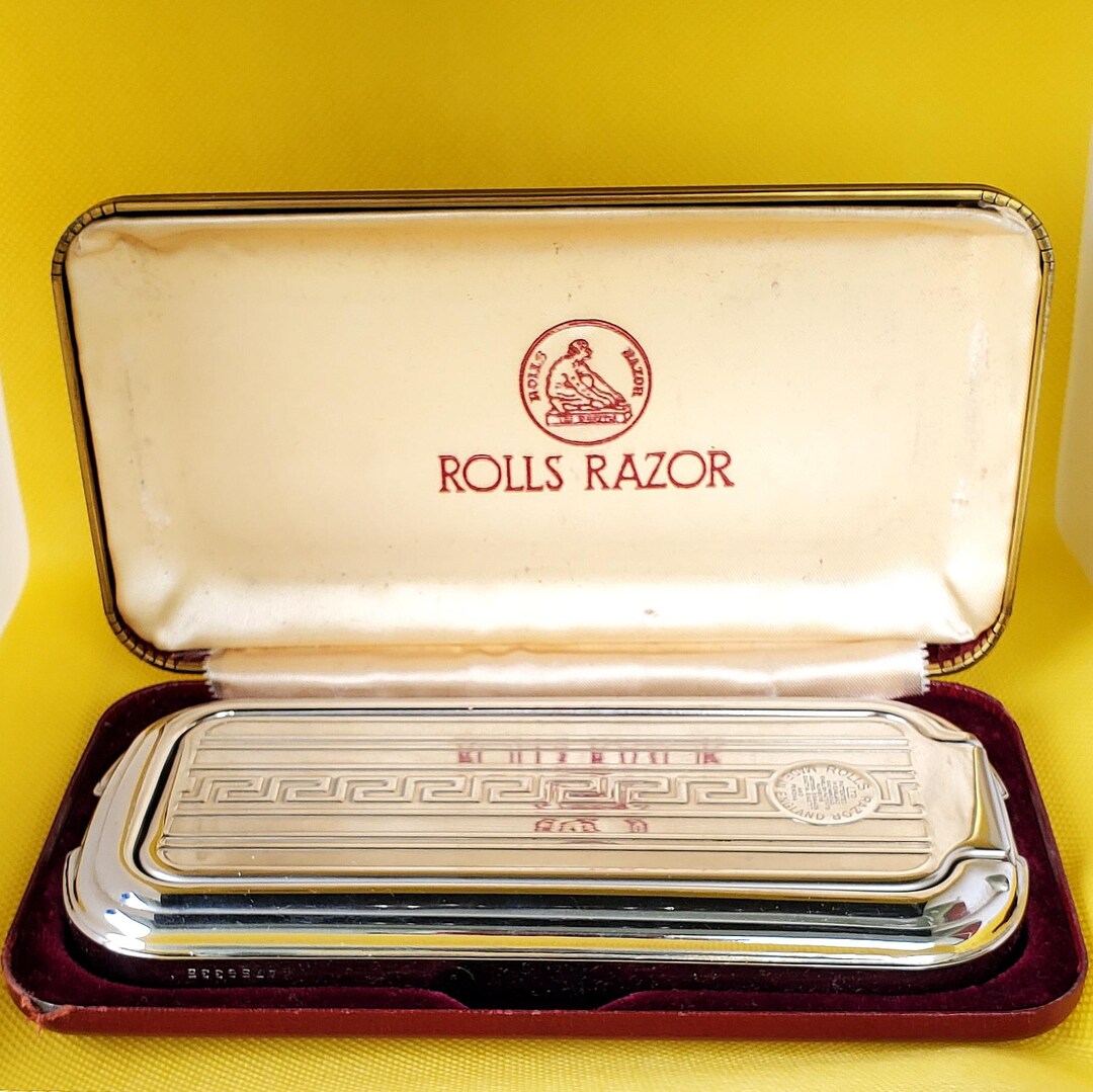 1930-50's Rolls Royce Art Deco All-in-1 Razor Strop & Leather Case - Etsy