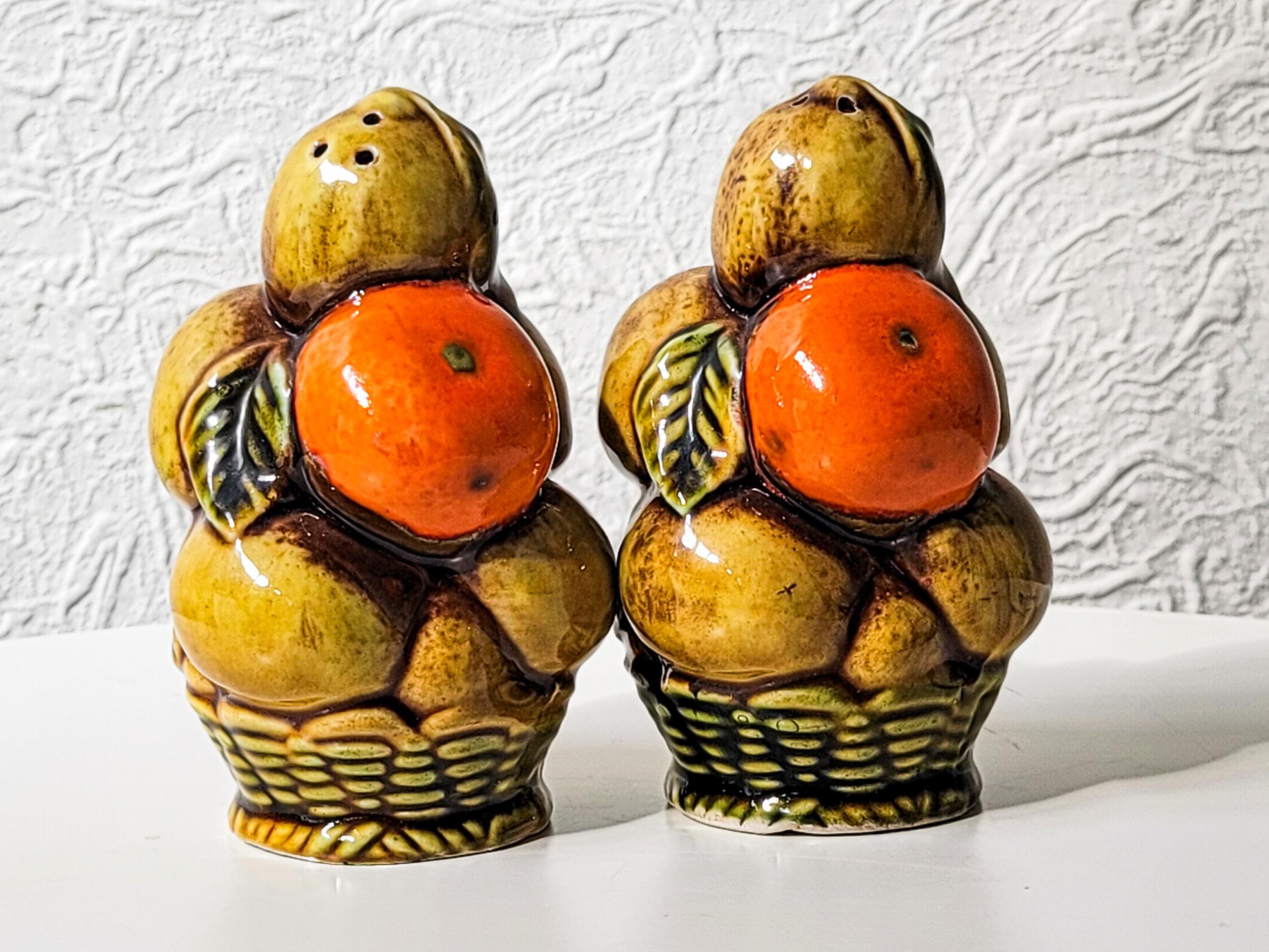 Vintage Inarco Japan Fruit-themed Kitchen Set – Teapot, Pitcher, Jelly ...