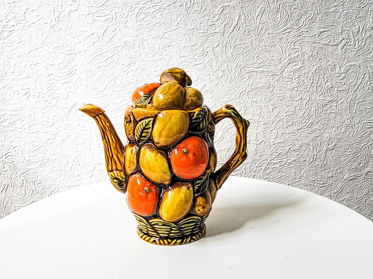 Vintage Inarco Japan Fruit-themed Kitchen Set – Teapot, Pitcher, Jelly ...