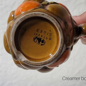 Vintage Inarco Japan Fruit-themed Kitchen Set – Teapot, Pitcher, Jelly ...