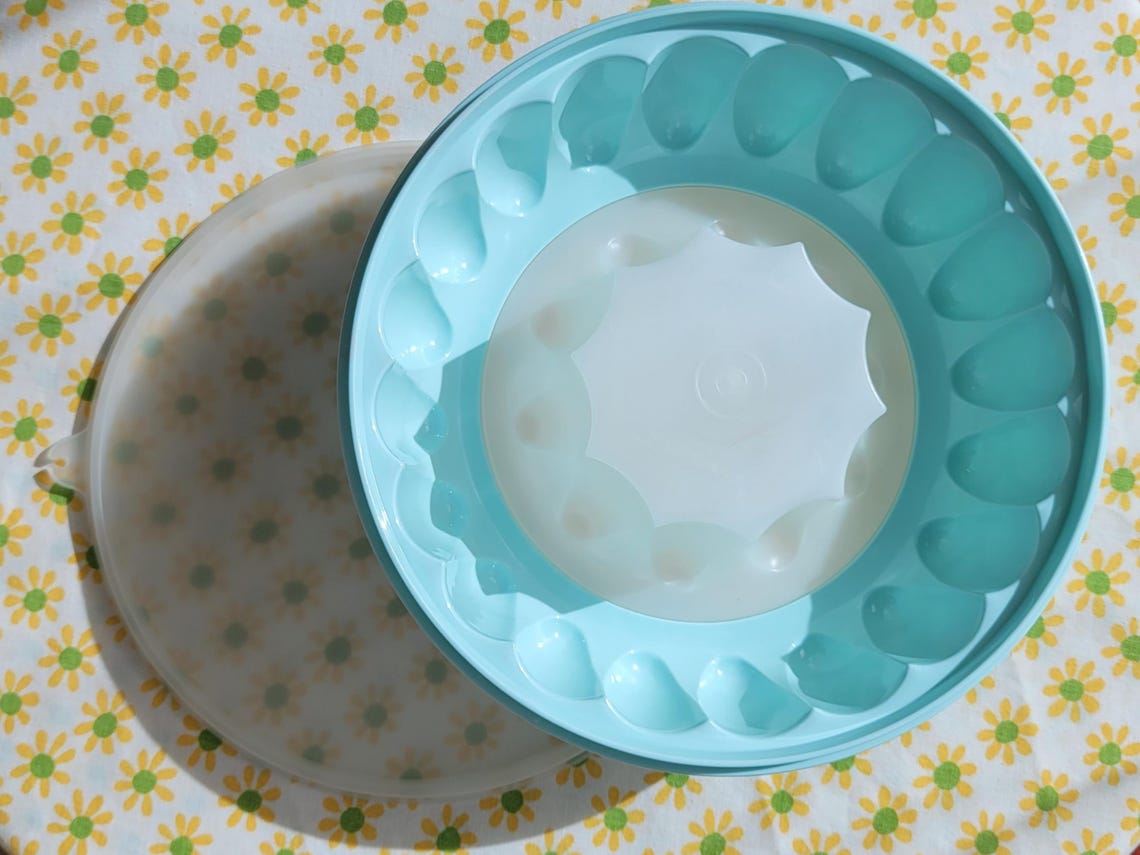 Tupperware Jel-ring, Serving Jello, Gelatin, Dessert Mold, Vintage ...
