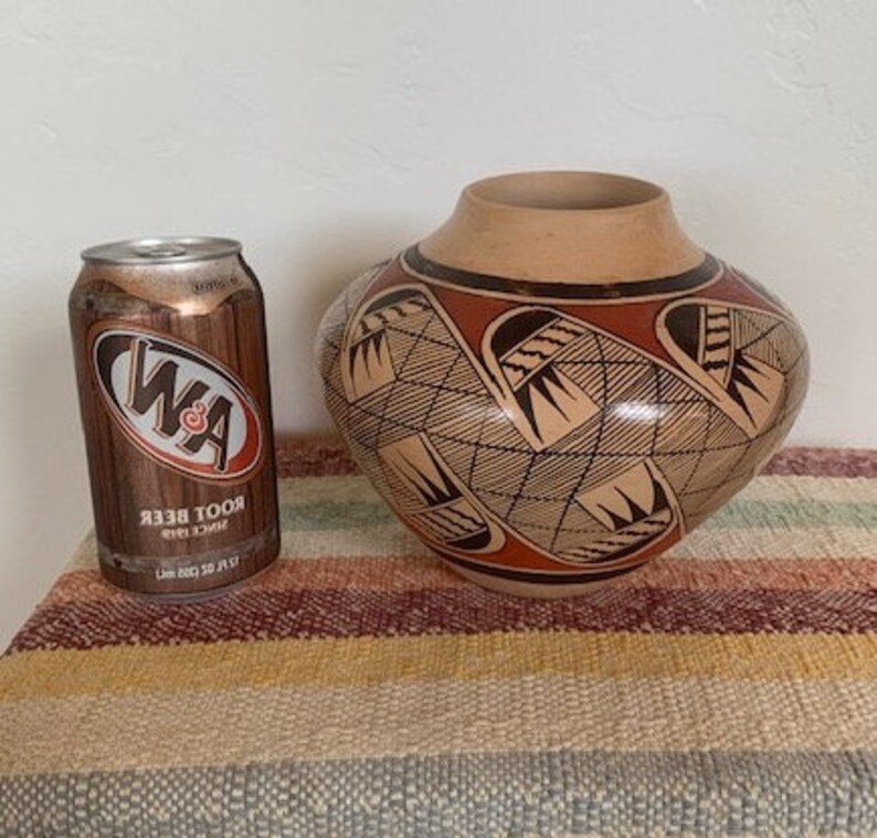 Hopi Pueblo Indian Pottery Migration Pattern by Clinton Polacca Nampeyo ...