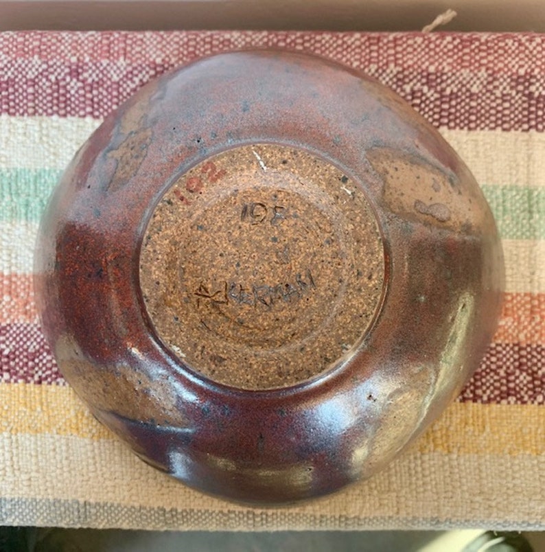 Excellent Jerry Ackerman Studio Pottery Bowl - Etsy