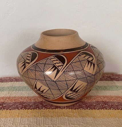 Hopi Pueblo Indian Pottery Migration Pattern by Clinton Polacca Nampeyo ...